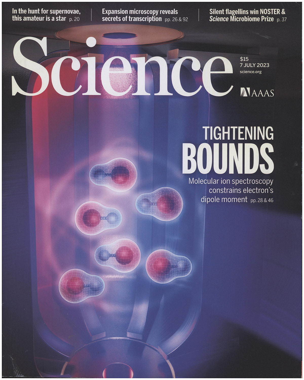 Science Magazine: Molecular Ion Spectroscopy (7 July 2023)
