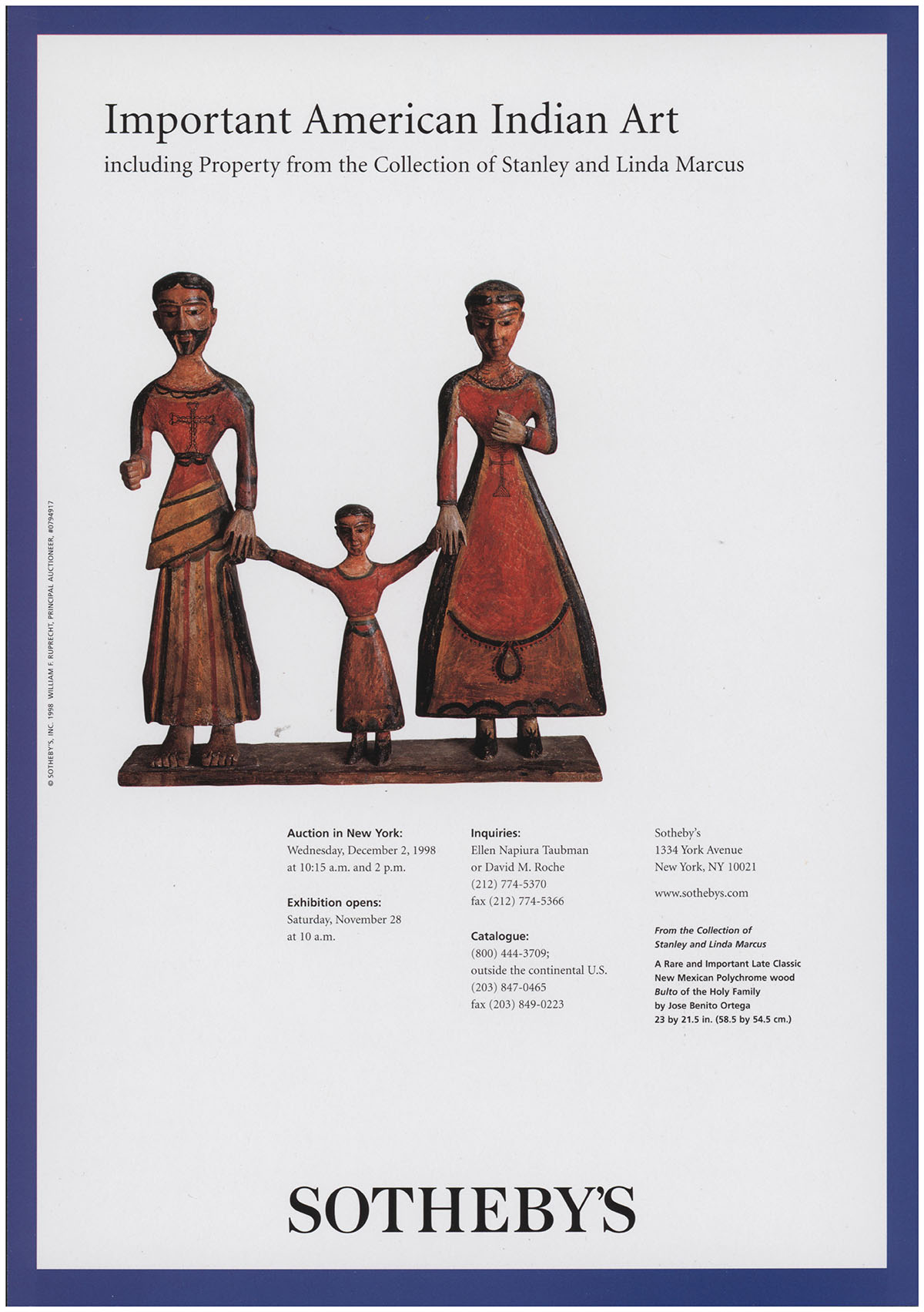 Sotheby'sTribal Arts Material for Indigenous Culture Auction (unbound)